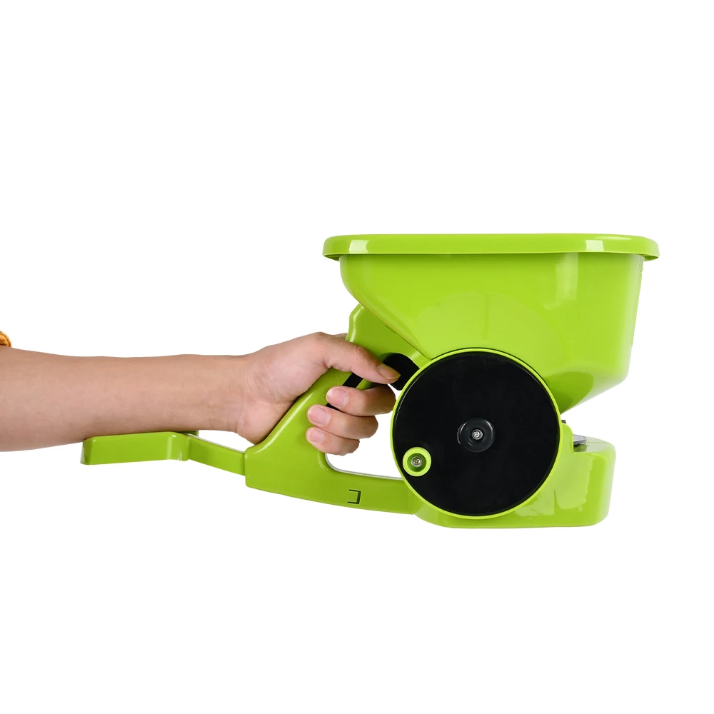 Vertak Hand Held Plastic Manual Grass Seed Salt Spreader Garden 3l ...