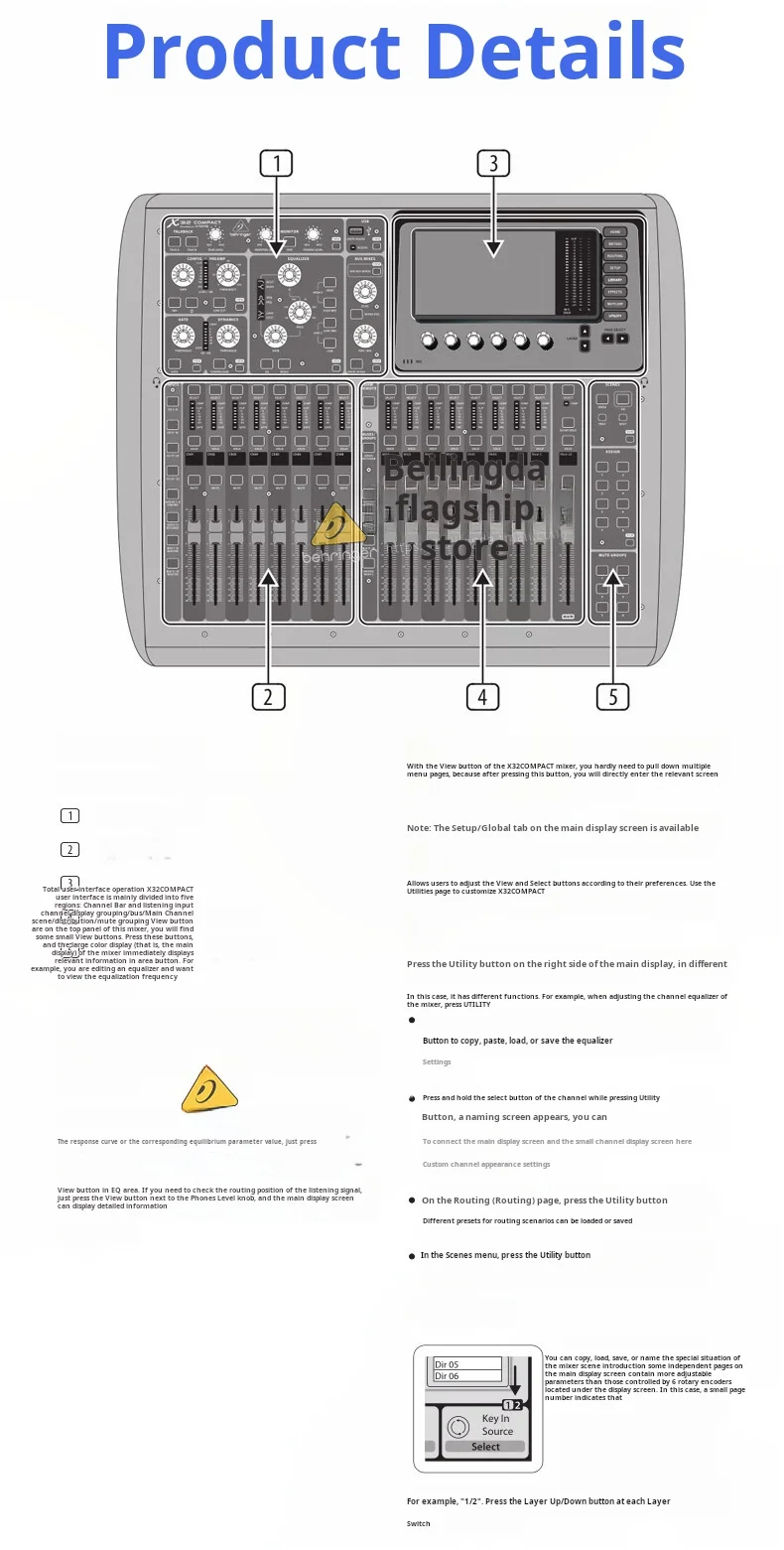 Behringer X32 X32compact X32producer Rack Digital Mixer - Buy Behringer ...