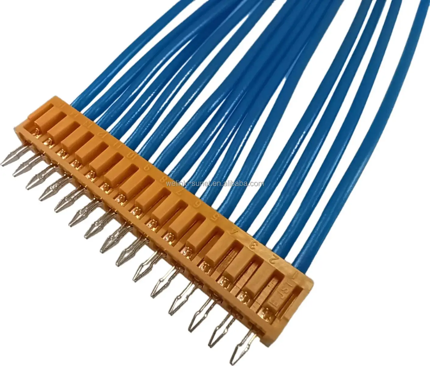 Jst San Series 4p-san 2.00mm Pitch Single Row 4 Core Yellow Ul1061 24 ...