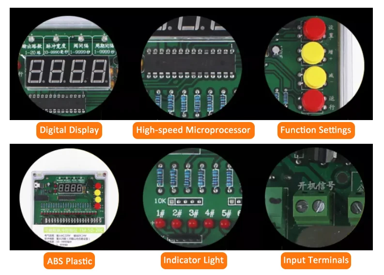 8-Line Sequential Timer Board for Pulse Jet Baghouse Dust Collectors ...