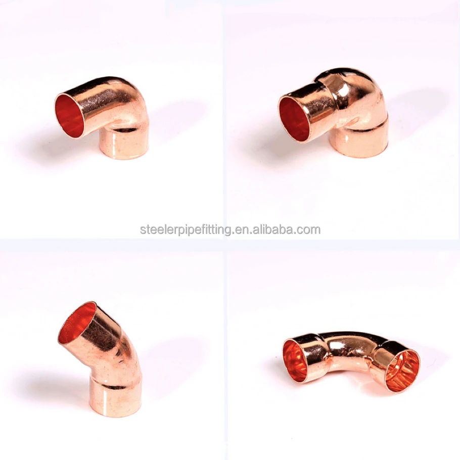 Sanitary Copper Double-socket Pipe Elbow Joint Pipe Fitting - Buy ...