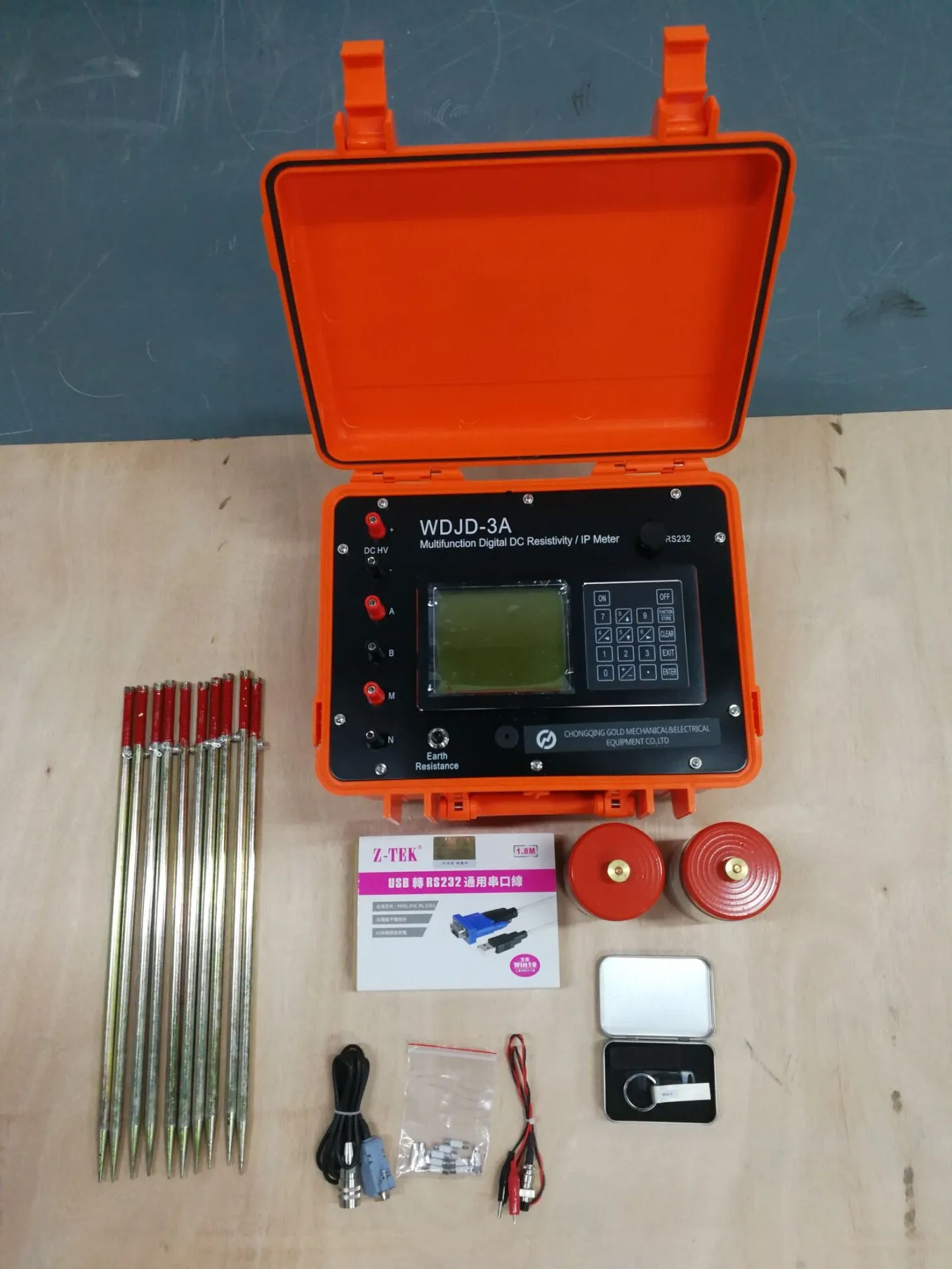 3d Resistivity Imaging System Geoelectric Instrument Underground Water ...