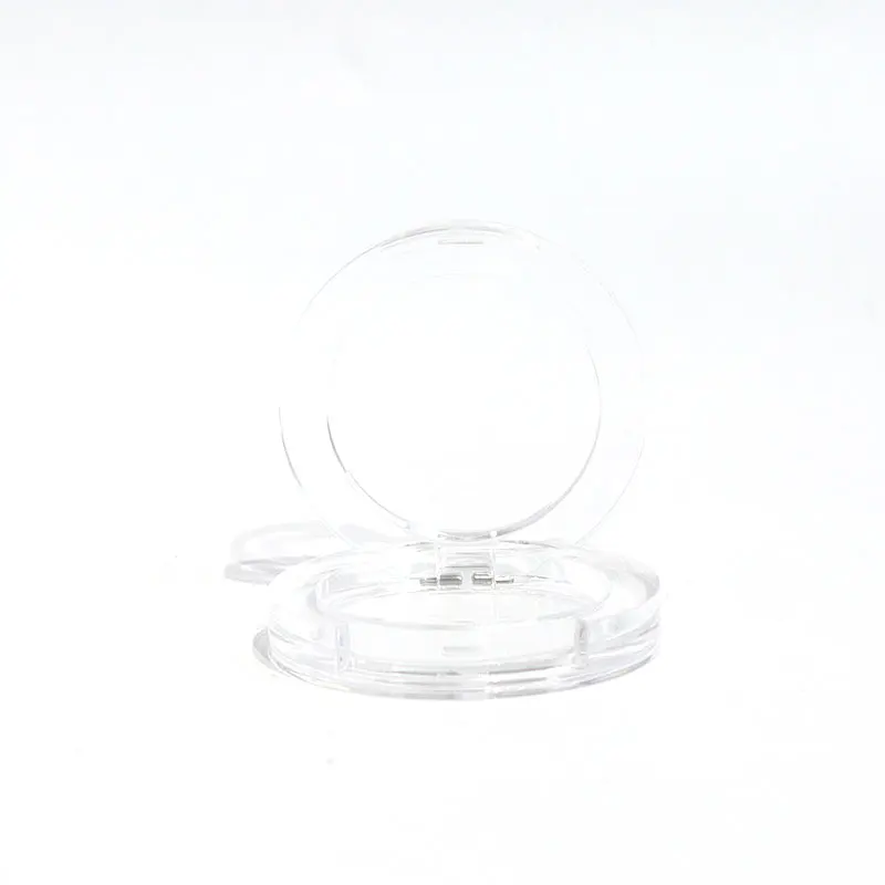Mini High Transparent Powder Mono Eyeshadow Box Round Blush Packaging ...