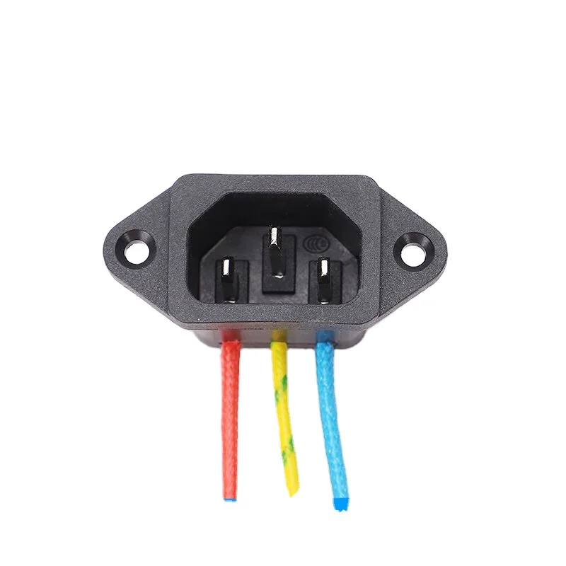IEC ac power inlet electric terminals connector inlet c14| Alibaba.com