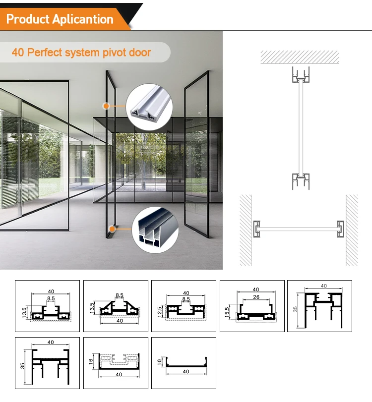 Modern Luxury Villa Sliding Invisible Hidden Floating Door Black ...