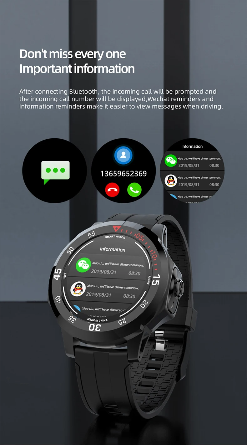 N15 N16 Smartwatch Hot Wireless TWS Earphone 2 Inmonitoring ...