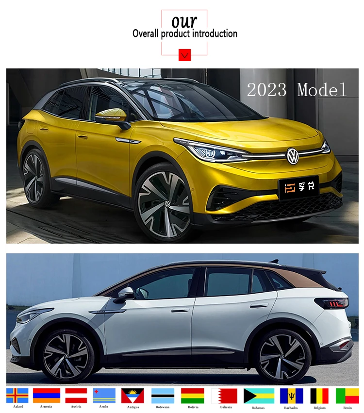 Volkswagen Id.4 X Electric Cars Extreme Long Brand New For Volkswagen Id.4 X Electric Car Vw Id ...