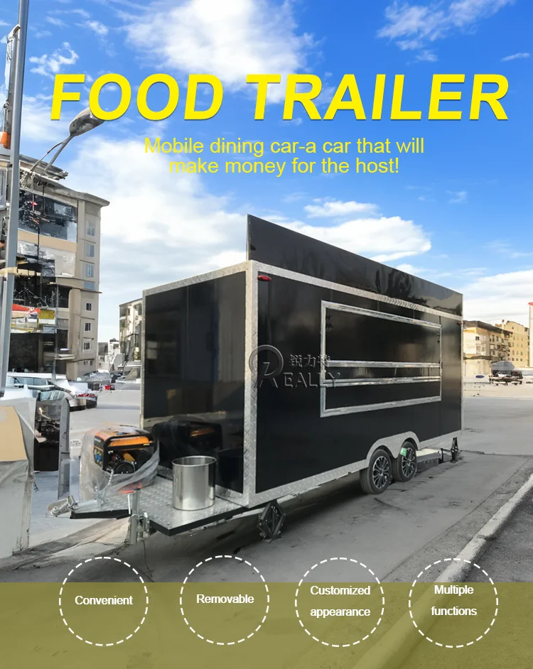 Customized Food Truck with Full Kitchen - Mobile Restaurant