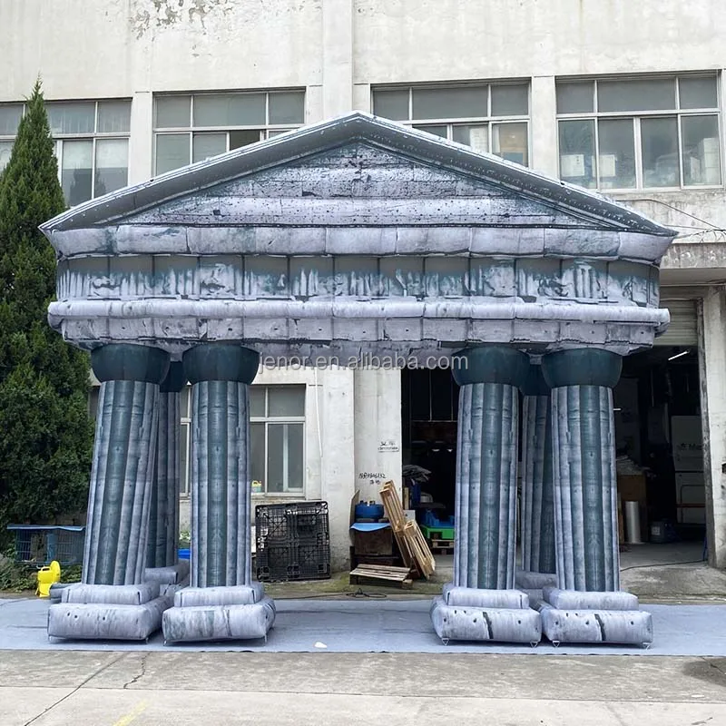 Customized Inflatable Roman Column Art Sculpture Statue