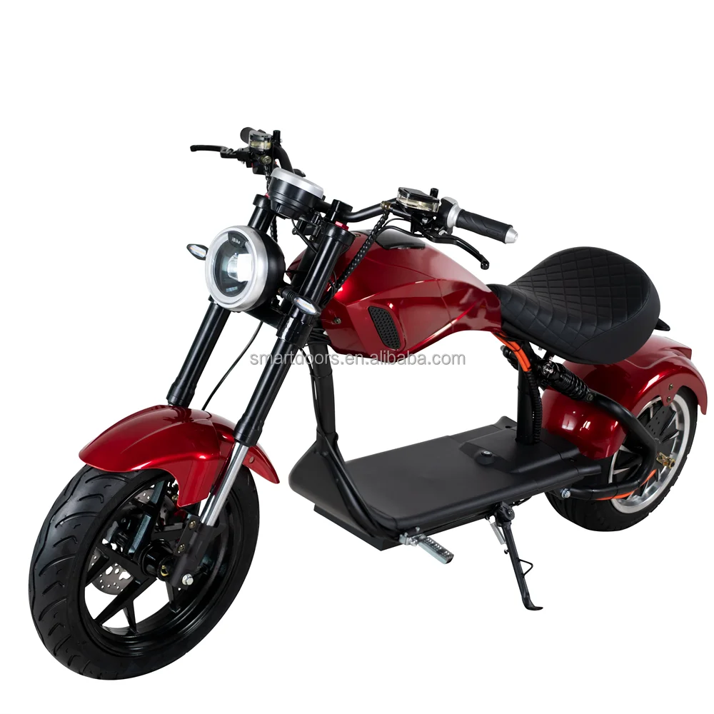Citycoco 2000w Eec Dual Motor Electric Scooter - 1500w Zappy