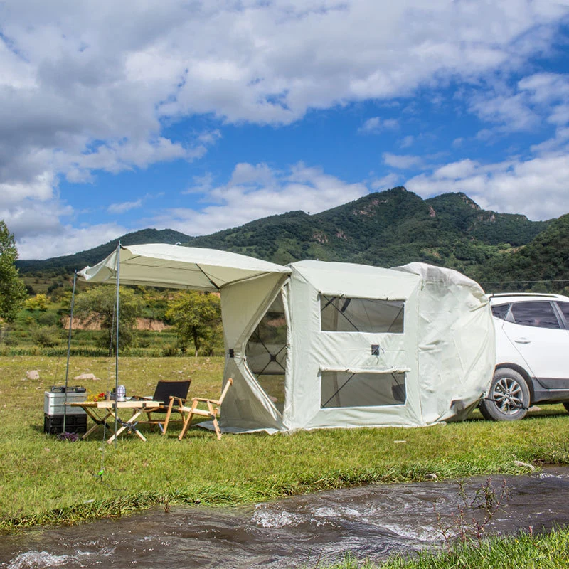 Marquee Car Rear Tent Huge Space Suppliers Outdoor Tent Sun Protection ...