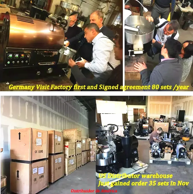 2024 WINTOP Automatic 1kg 1.5kg 2kg 2.5kg Commercial Coffee Roaster ...