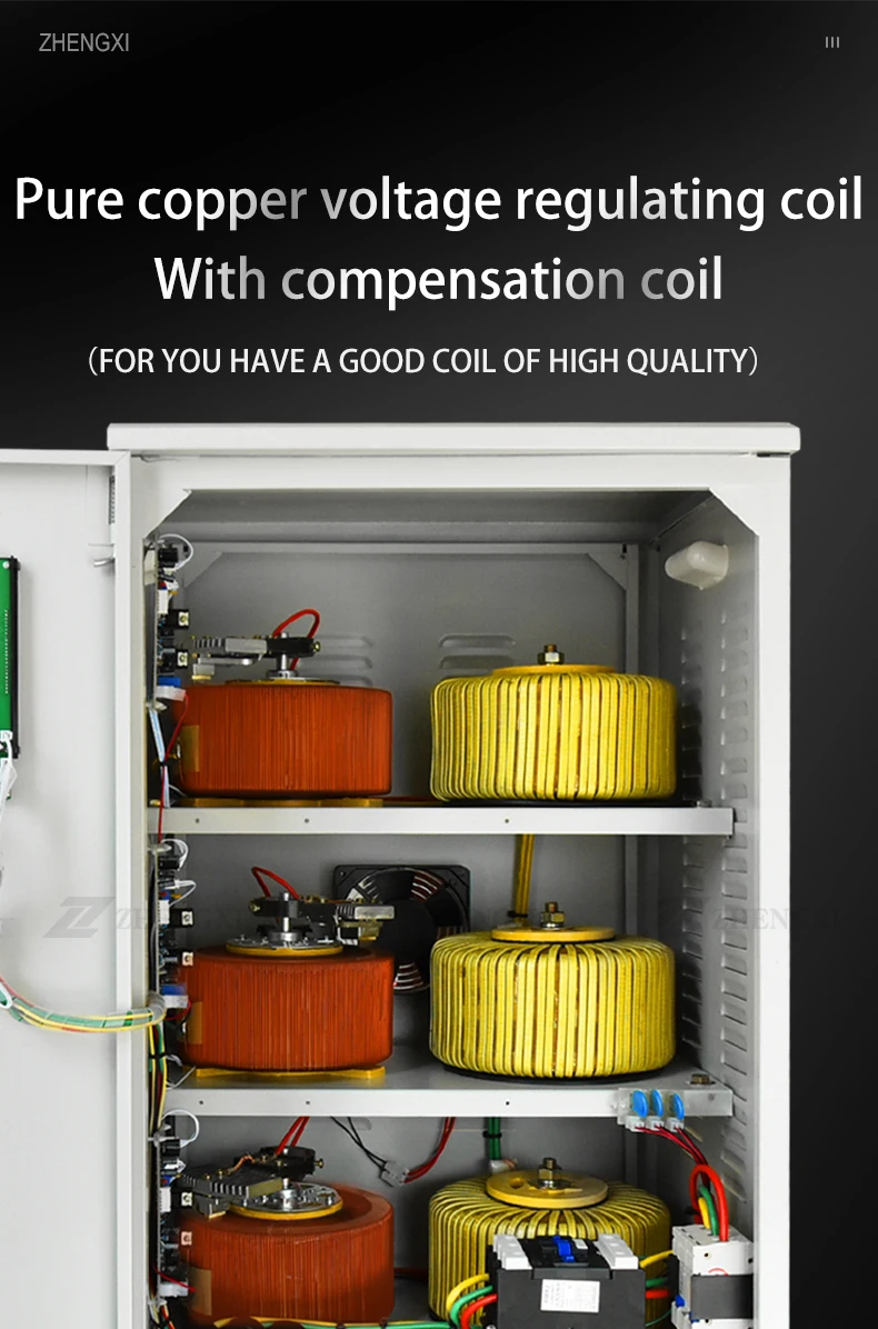 Tns-30kva 3 Phase Voltage Regulator Ac 380 30kva Automatic Voltage ...