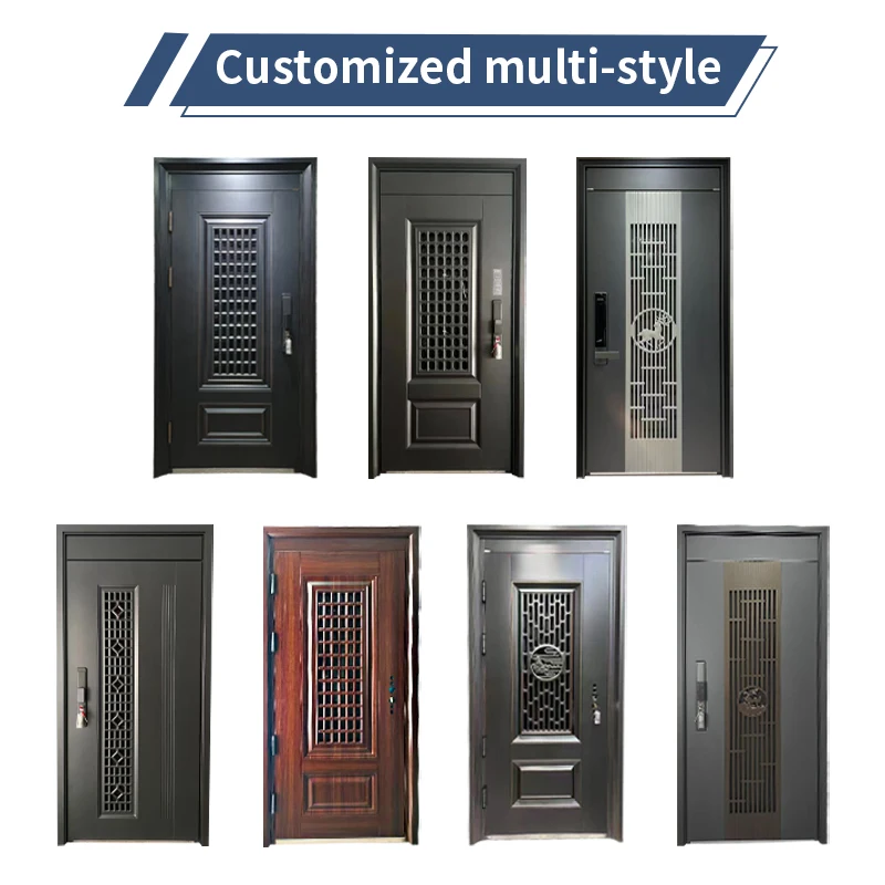 Durable and Secure Front Entry Doors - Armoured Stainless Steel