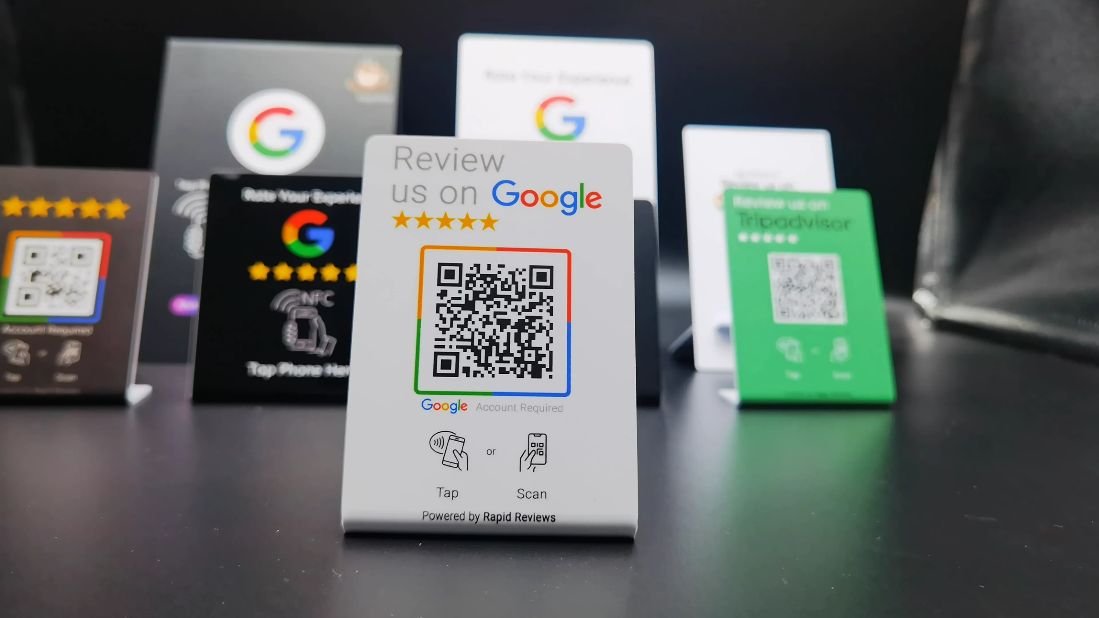 Google Review Nfc Stand Display Business Reviews Smart Nfc Table Stand ...