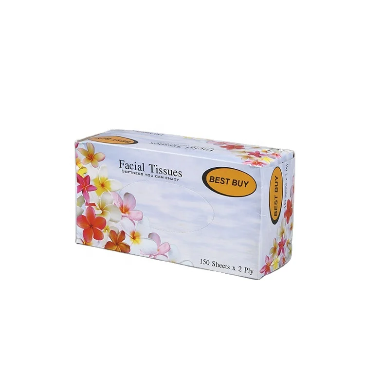 500 Facial Tissue Tissues Box Cubes Soft Pack Mini Handkerchief Paper ...