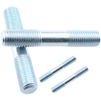 M8 M10 M12 M16 M20 Stud Bolt Standard Size Carbon Steel Metric Threaded ...