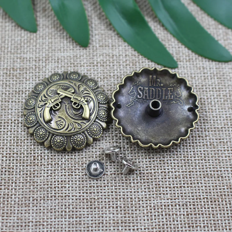 Decorative Saddle Conchos Western Conchos - Buy Decorative Saddle ...