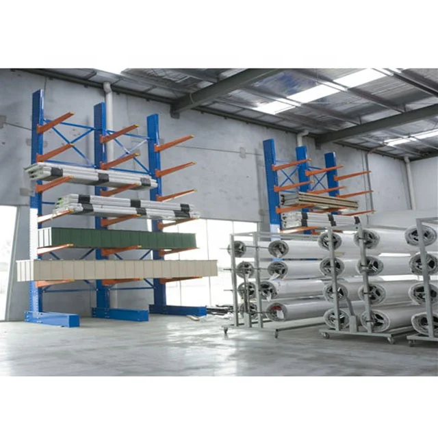Economical Storage Long Pipe And Irregular Items Cantilever Racking ...