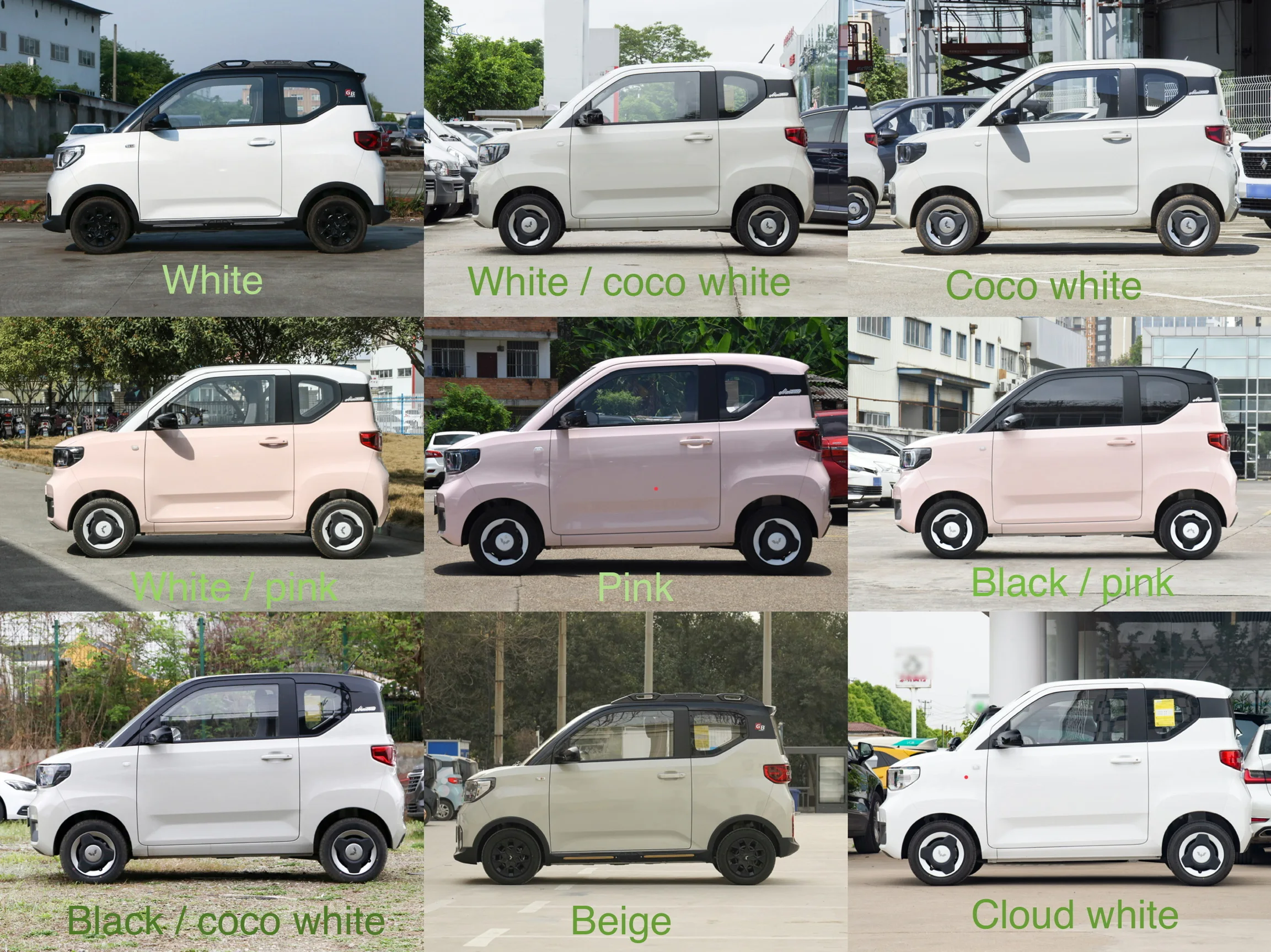 Wuling Hongguang Mini Elektro Car - 170km Range for Adults