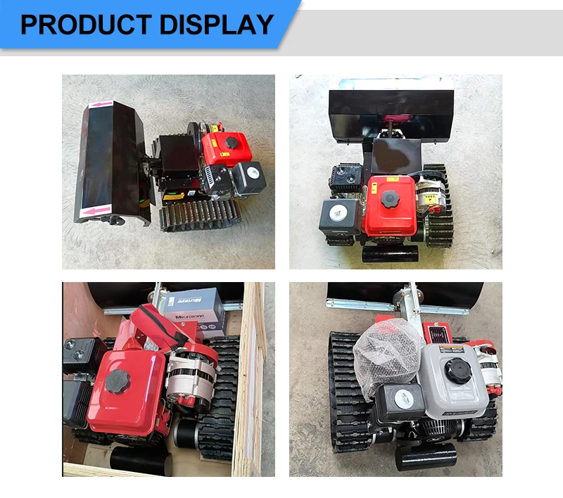 Small Remote Control Tiller for Vegetable Fields & Orchards