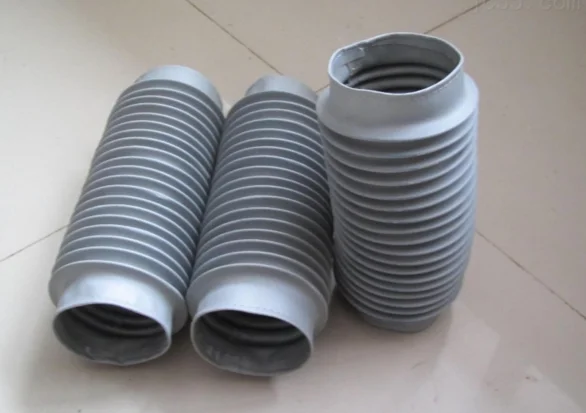 Factory Manufactures Ball Screw Rubber Round Bellows Cover With Screw ...