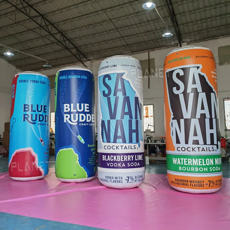 Custom Giant Event Advertisement Energy Drink Cans Big Inflatable Can ...