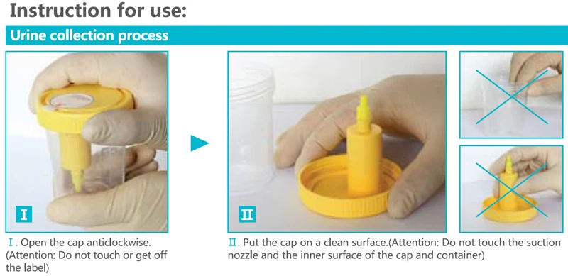 Medical Use Specimen Container 120ml - Urine Collection Cup