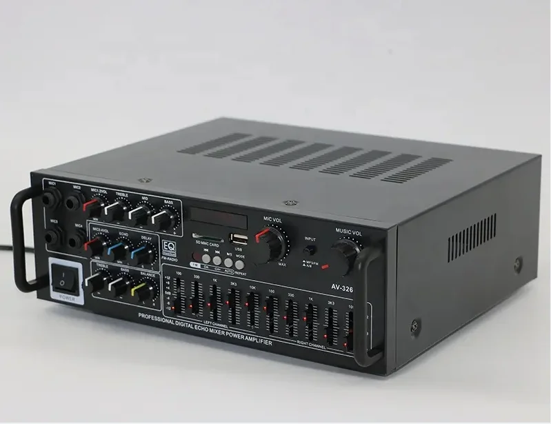 300 Watts Small Bluetooth Amplifier - Professional Audio