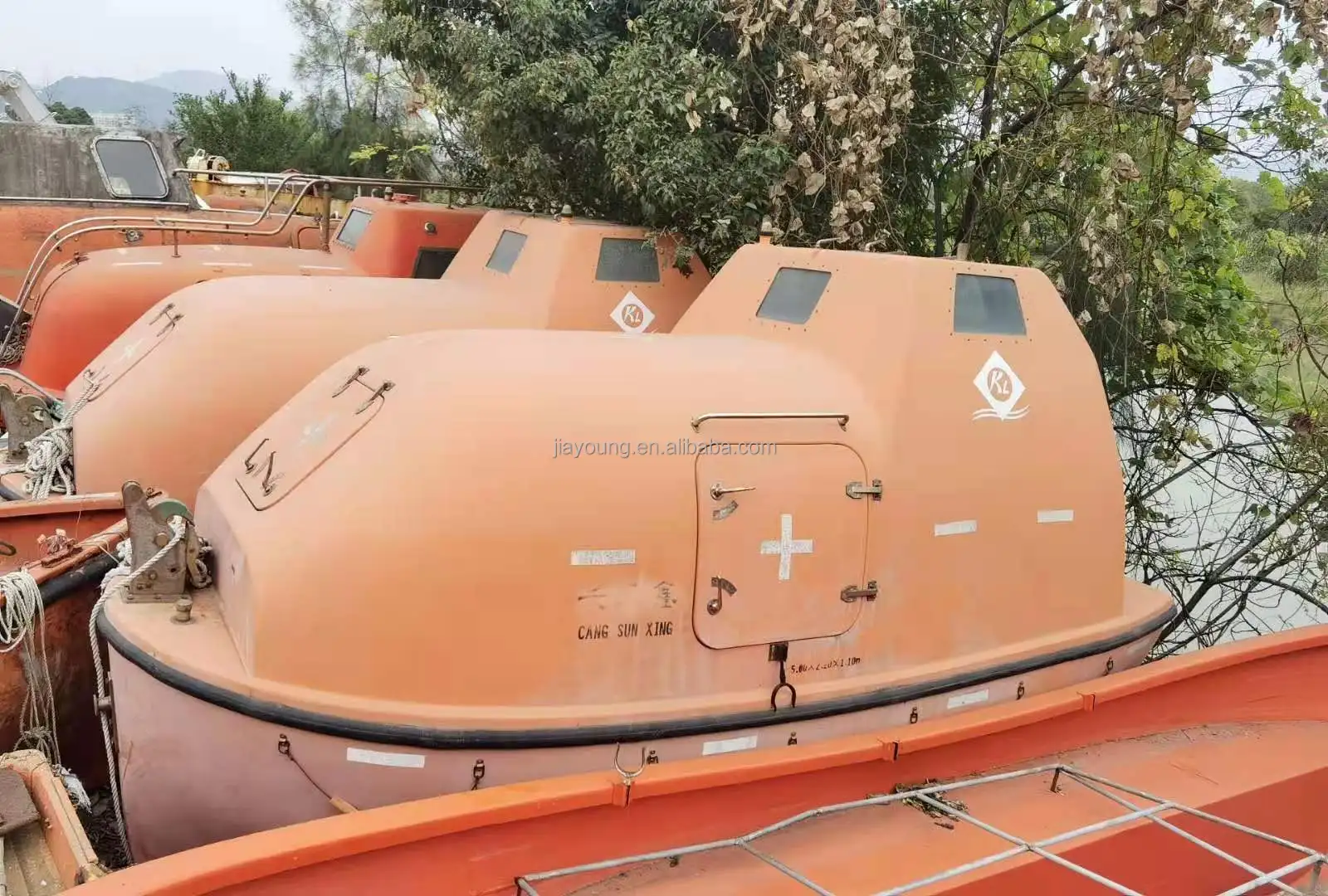 6 25 36 Persons Cheap Second Hand Used Lifeboat - Safe & Reliable