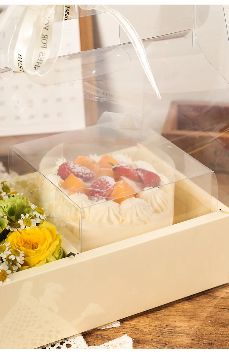 Flower Cake Box Christmas Valentine's Day Creative Flower Art Gift Box ...