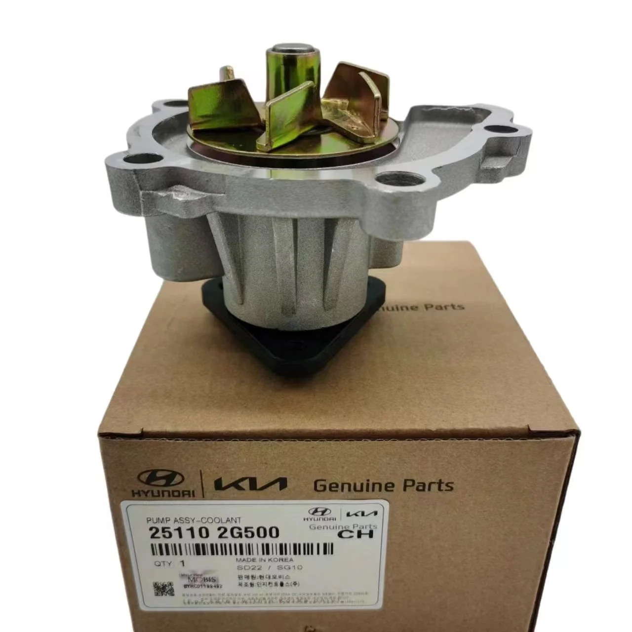 GENUINE OEM for Hyundai Kia Pump Sub Assy Coolant 251102G500 25110 ...