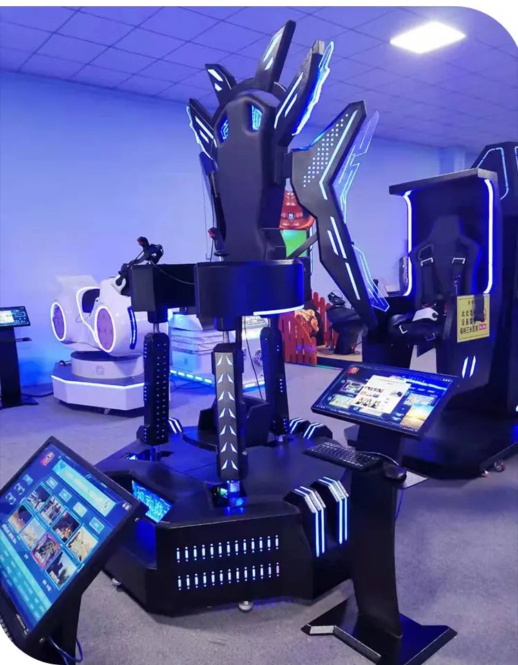 Vibrating Standing Vr Flight Simulator 9d Vr Rides 9d Standing Up ...