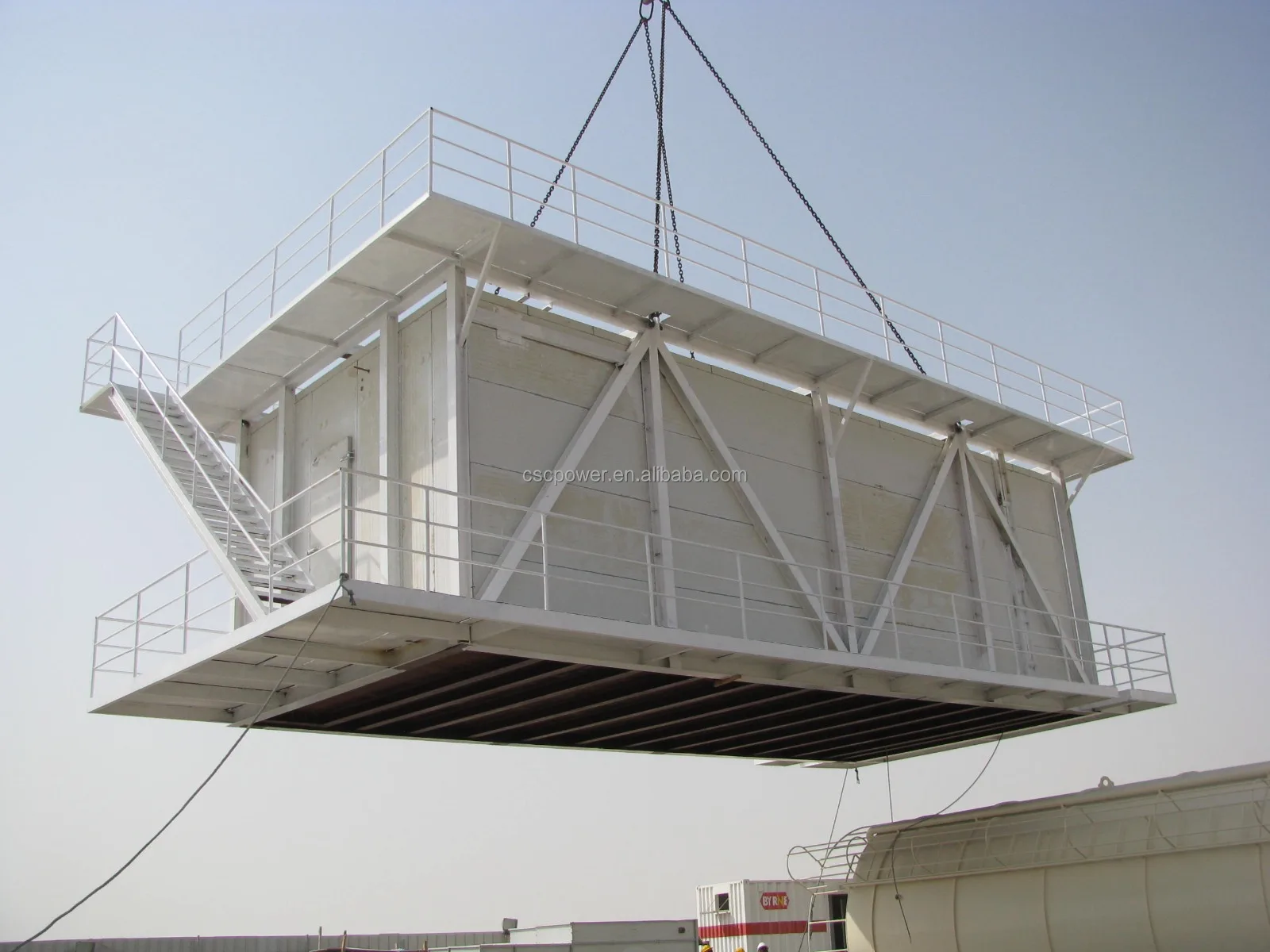 Cscpower Mobile Ice Industrial Containerized Flake Ice Plant For ...