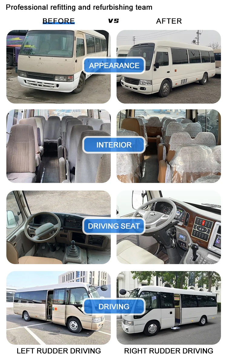 Used Yutong Buses for Sale in Ghana - 30 Passenger Mini Bus