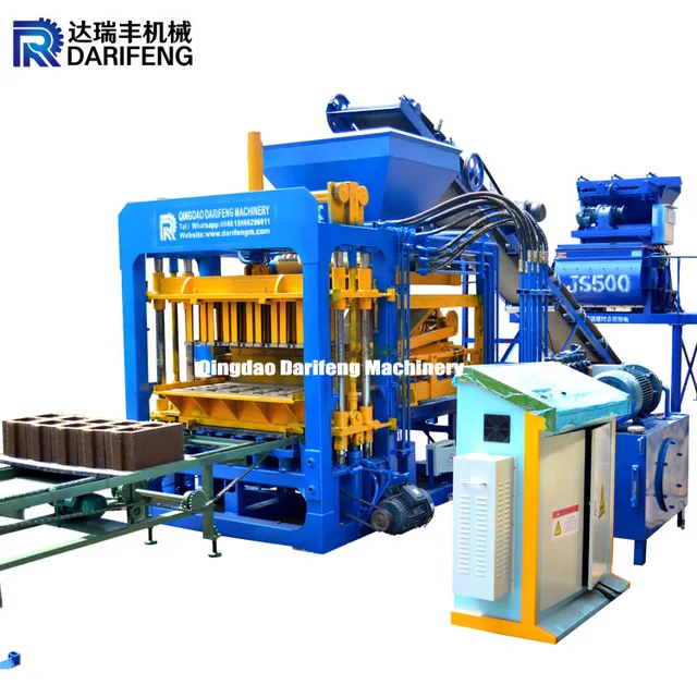 Qingdao Darifeng Machinery Co., Ltd. - Block Machine; Brick Machine; Block Pallet; Block Cuber ...