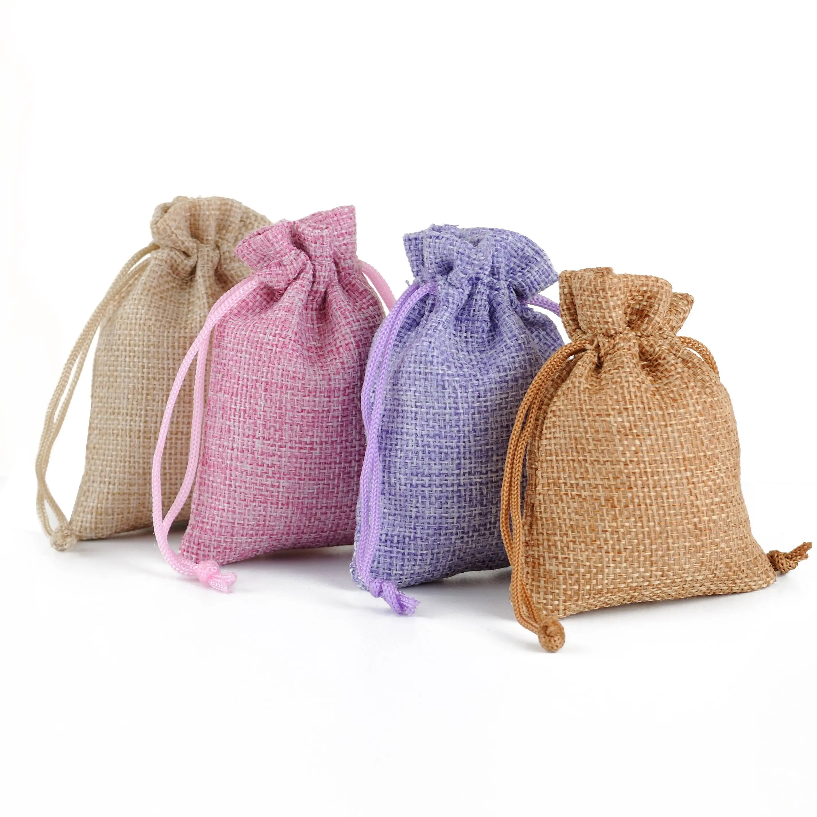 Jute Gunny Bags Linen String Drawstring Bags for Jewelry Extra Large ...