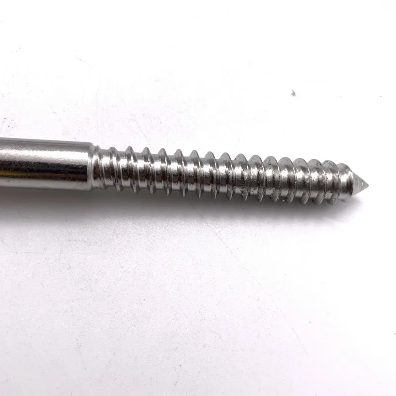 M8 M10 Stainless Steel Eye Wood Screw Eye Bolt Screw with Thread for ...