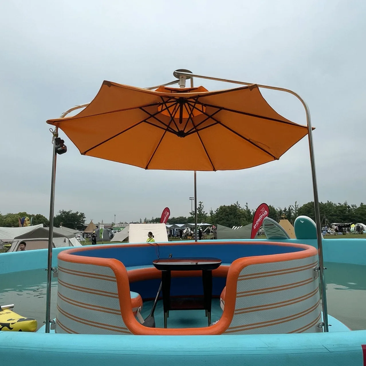 Drop Stitch Magic Donut Boat - Eco-Friendly Water Fun