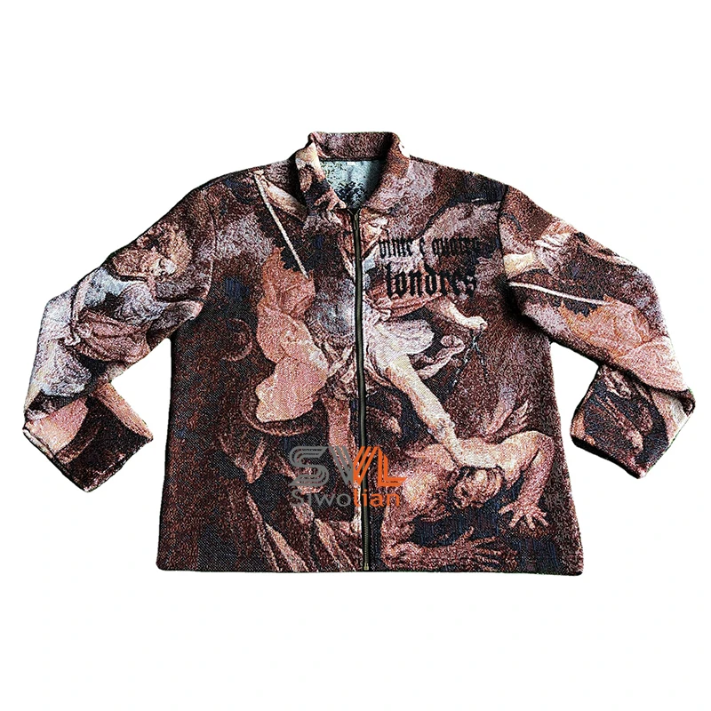 Shop Our Men's Custom Tapestry Jacket - Eco-Friendly & Stylish