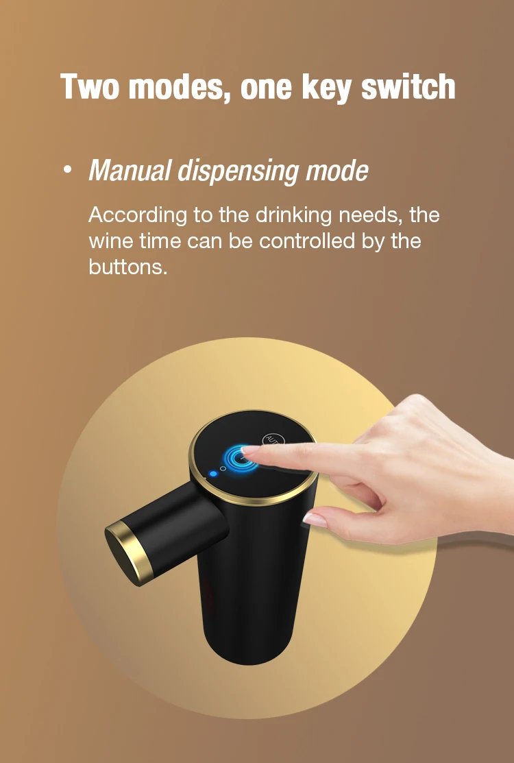 Plastic Alcohol Smart Auto Portable Electric Bottle Automatic Whiskey ...