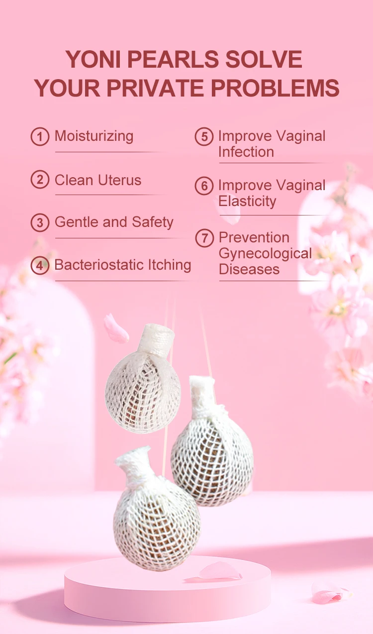 Yoni Detox Pearls - Natural Vaginal Cleaning Solutions