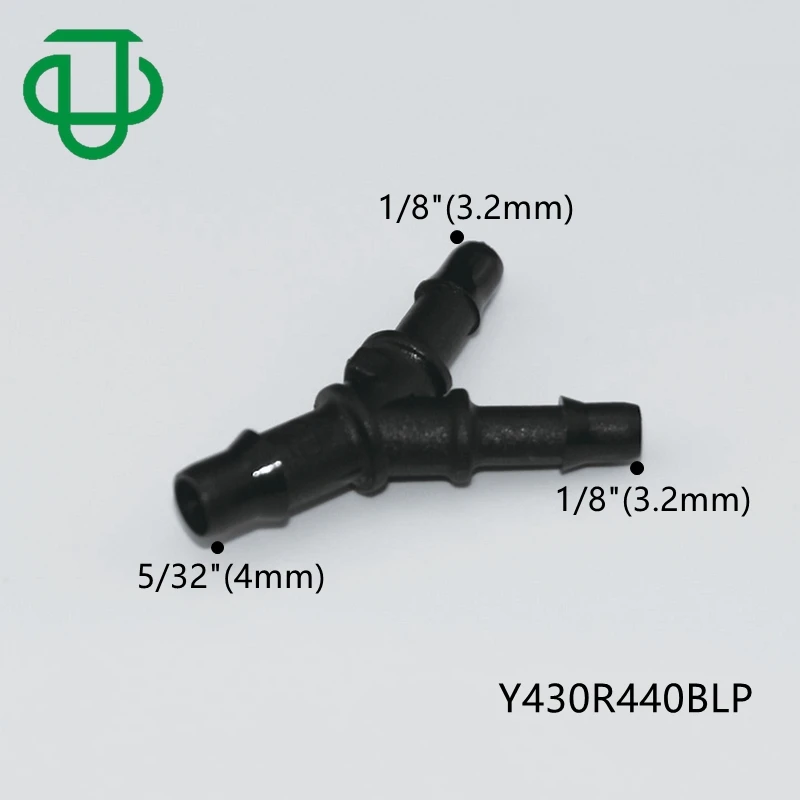 JU Plastic Wye Pipe Fitting - 3 Ways Hose Connector
