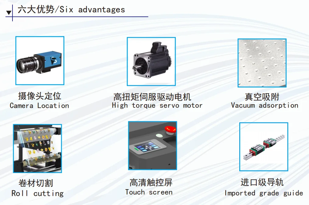 DTF Flatbed Die Cutting Machine Corrugated Carton Box Die Cutting ...