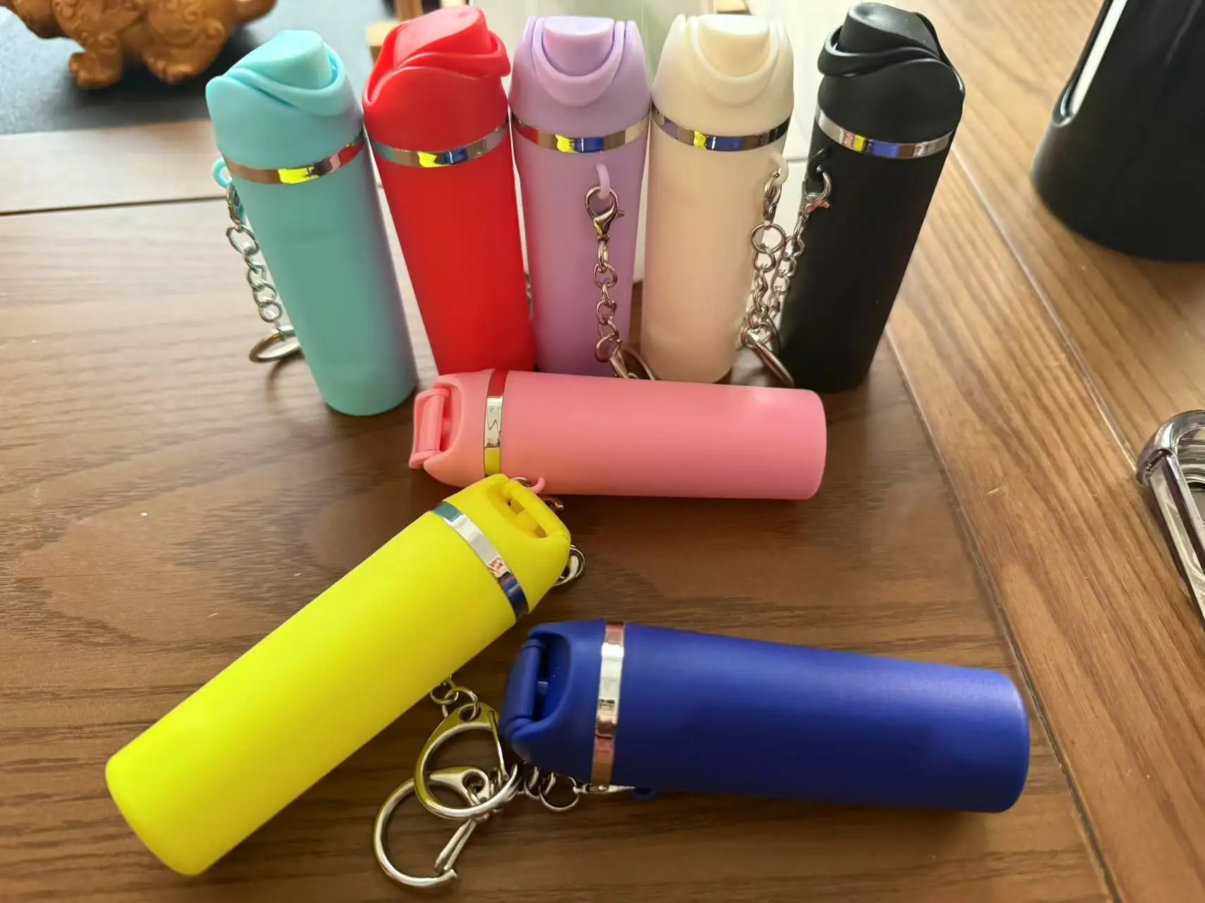 Wholesale Mini Tumbler Keychain with Handle Key-chain Chapstick Lip ...