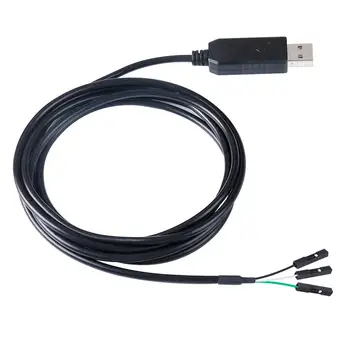 Dtech Ftdi Usb To Ttl Serial 3.3v Adapter Cable Tx Rx Signal 3 Pin 0.1 ...