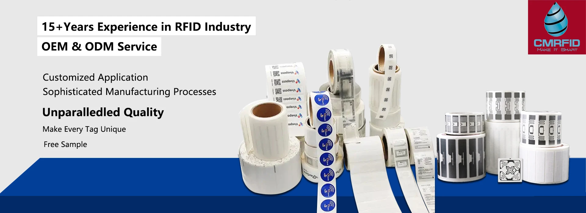 Cmrfid Rfid Fragile Security Labels Tamper Proof M1k F08 13.56mhz Blank ...