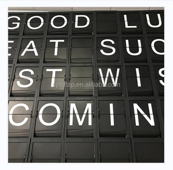 Split Flap Display Split Flap Display Board Split-flap Display - Buy ...