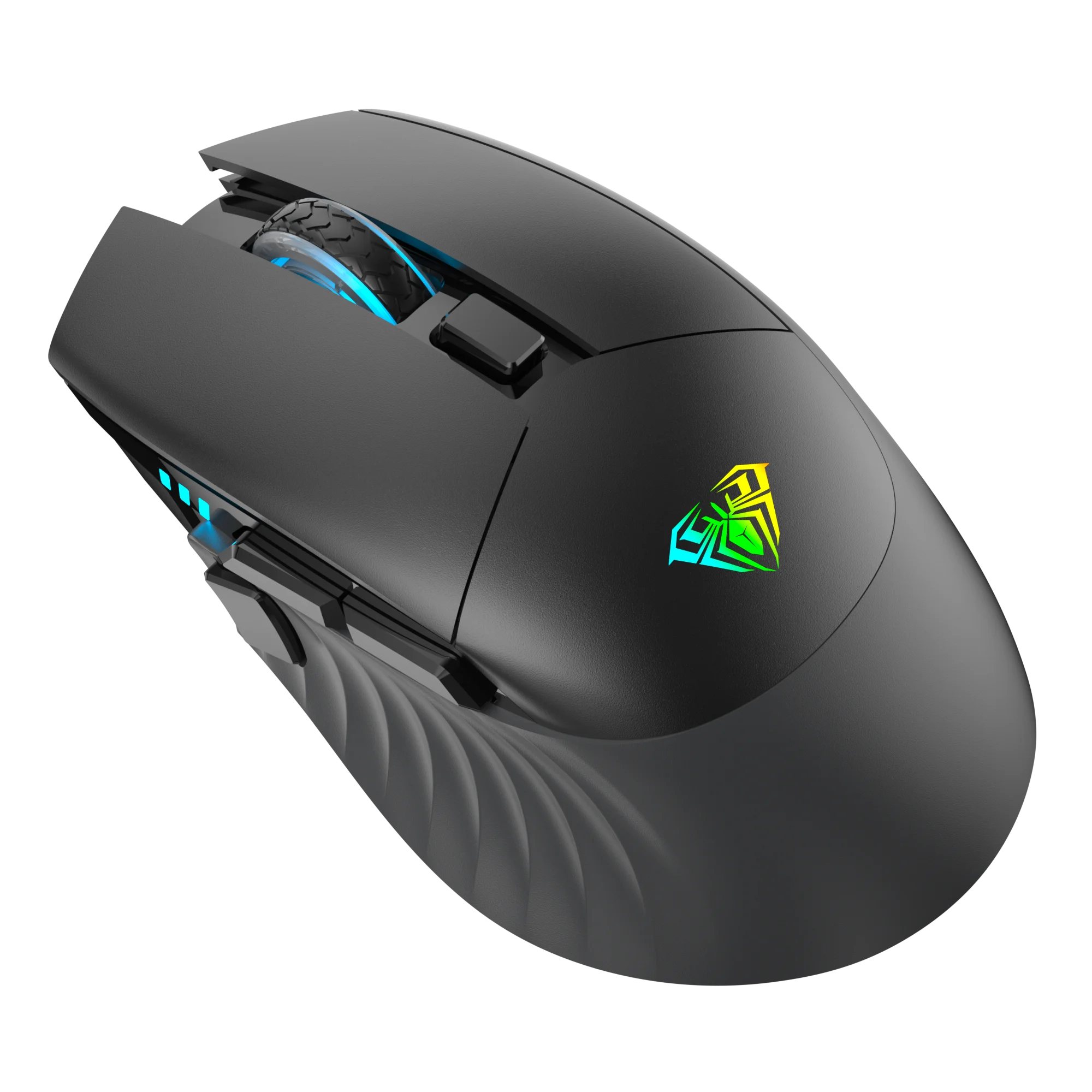 Aula Sc520 Rgb Dual-mode Wireless Mouse 2.4g Dpi 800-1200-1600 Custom High Quality Mouse Silent ...