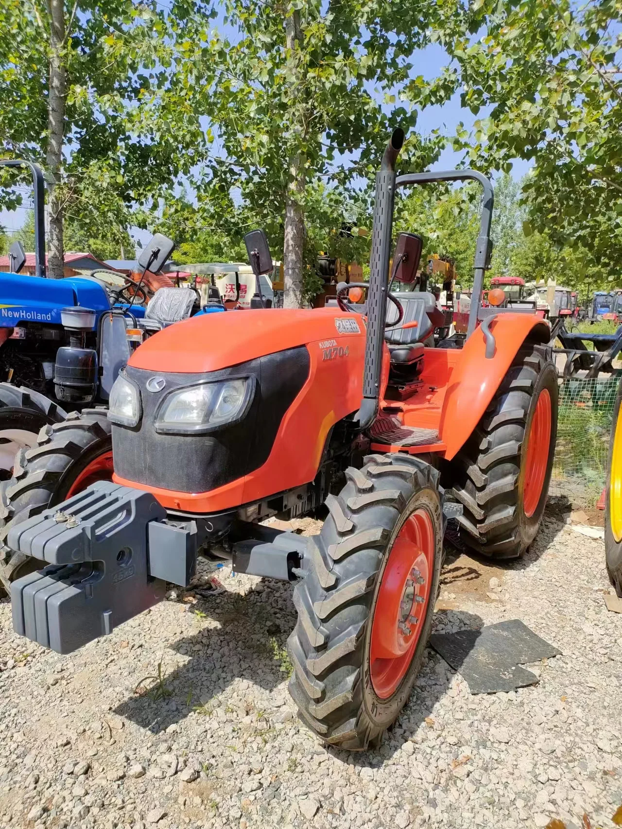 Used Tractors Agricultural Small Tractor Kubota Lights For Tractors ...